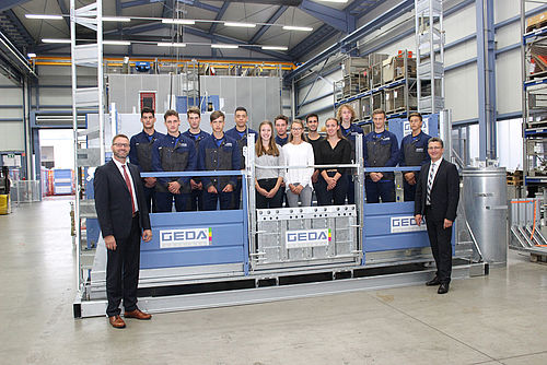 GEDA begrüßt die Fachkräfte von morgen