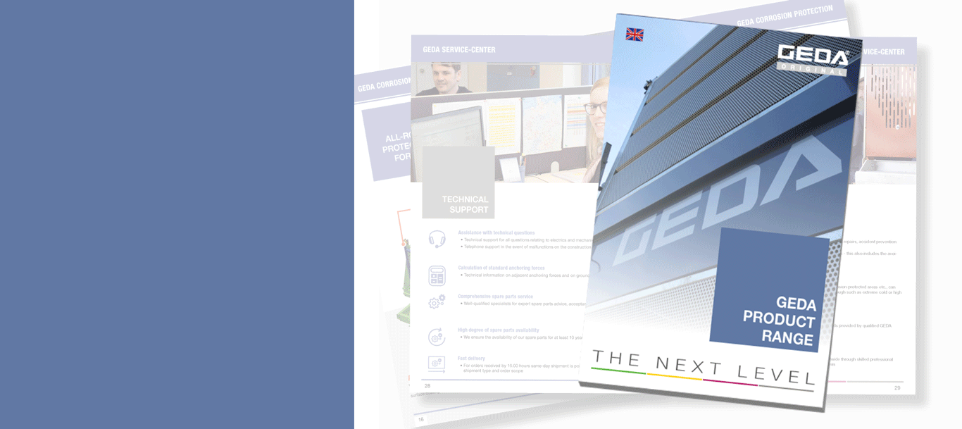 GEDA Industrial- & Construction Hoists from Experts | GEDA