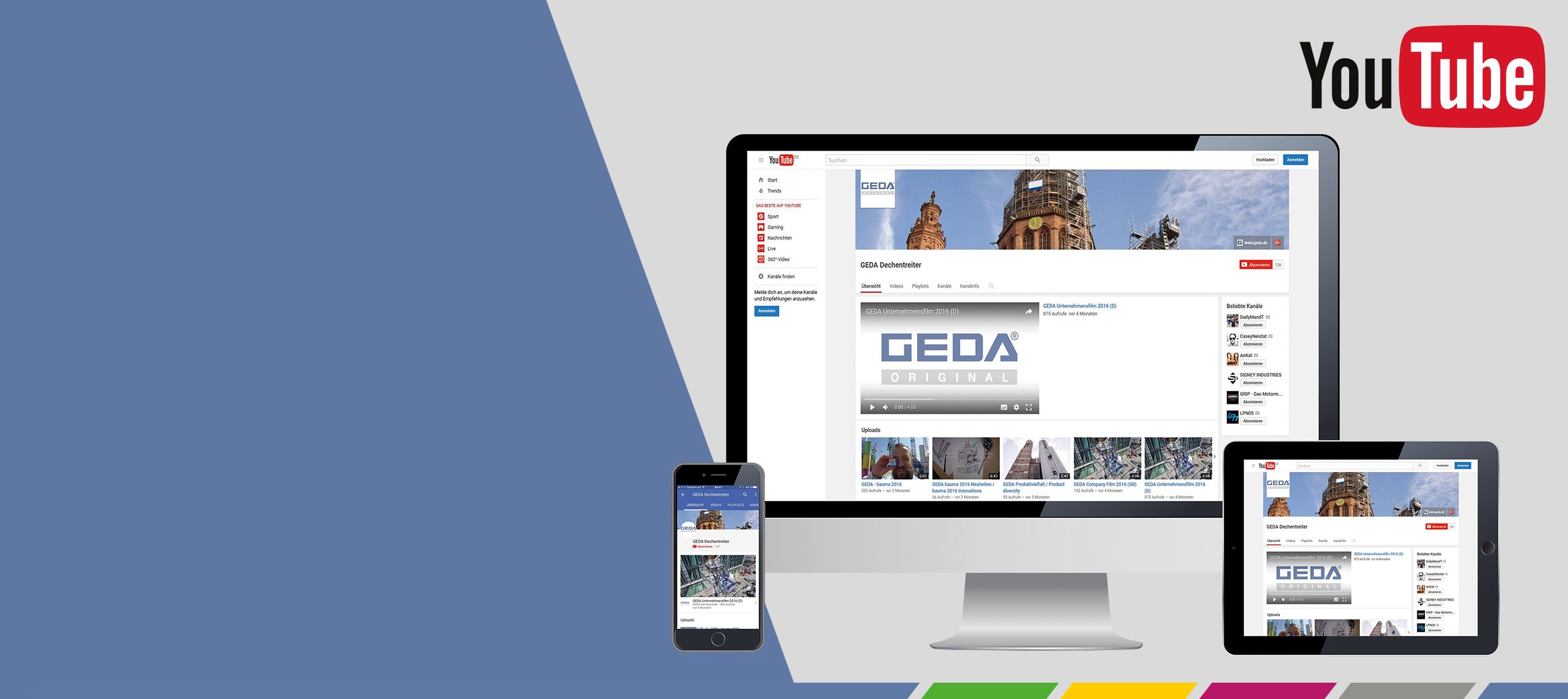 GEDA - Bauaufzüge & Industrieaufzüge vom Experten