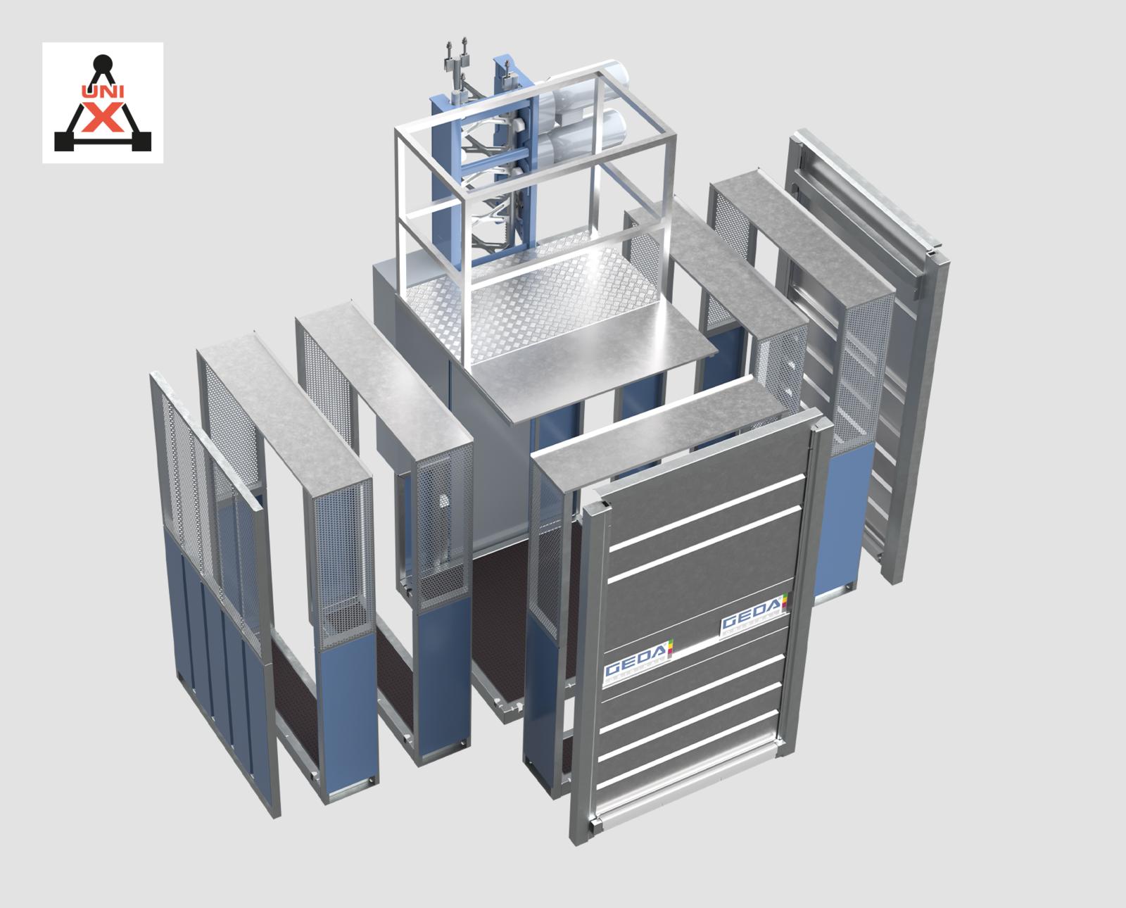 Shaft elevator SHAFT LIFT - Made in Germany | GEDA