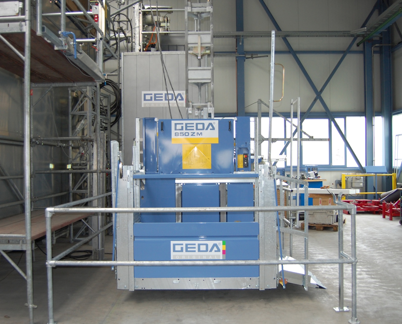 Materialaufzug 850 ZM P - Made in Germany | GEDA